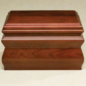 Kingston Cherry Wood Urn - Simple Traditions